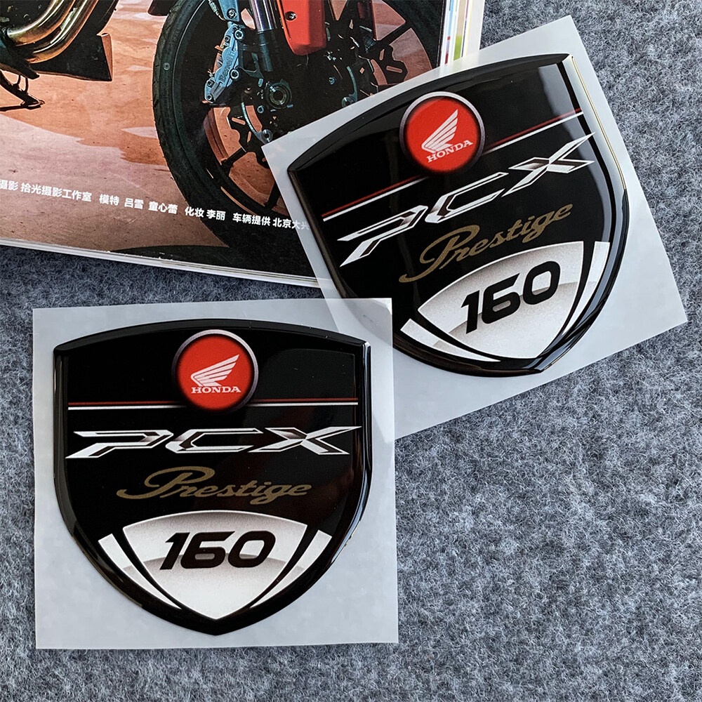 For Honda PCX160 150 Logo 3D Epoxy Resin Sticker | Shopee Philippines