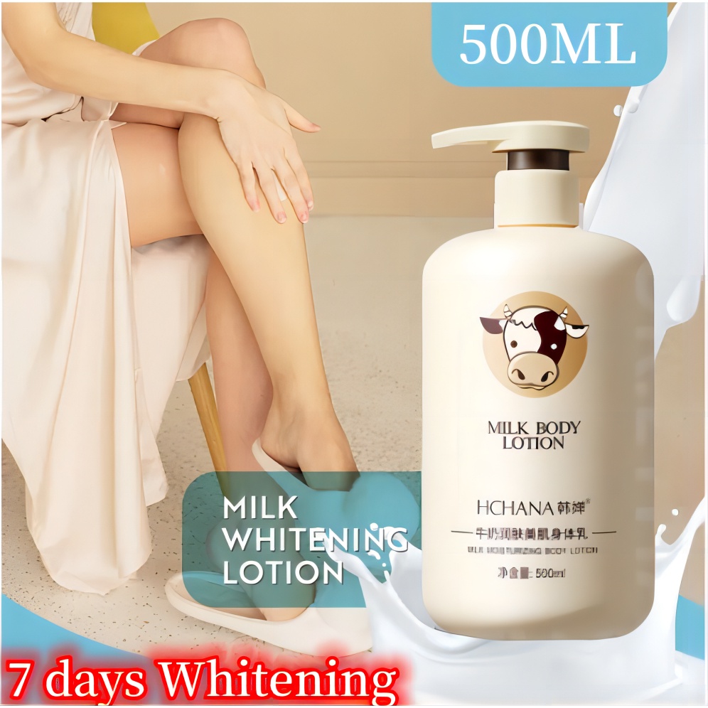 Effective Milk Whitening Body Lotion 500ml Hydrating & Moisturizing Lotion Nurturing Soothing ...