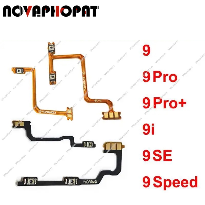 For Realme 9 Pro Plus 9pro+ 9i 9SE/9 Speed On OFF Power Volume Button ...