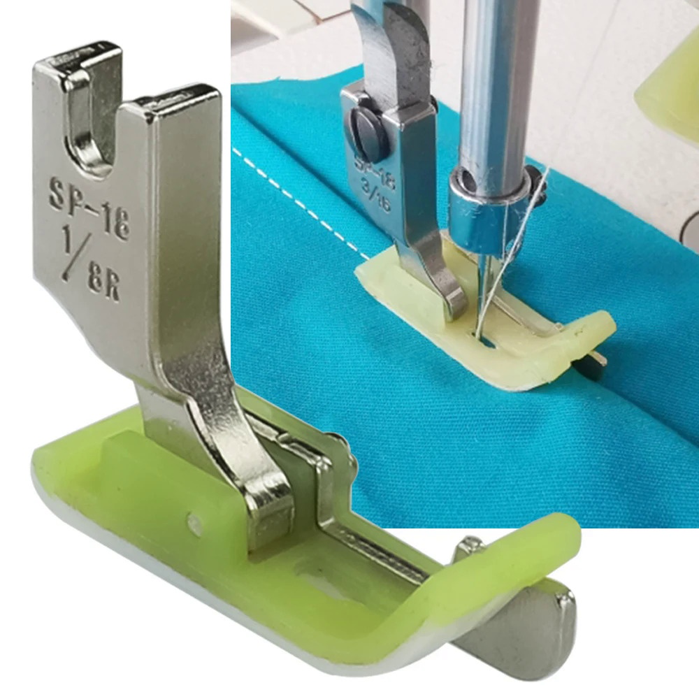 SP-18 Left and Right Side Stop Plastic Presser Foot Flat Plastic ...