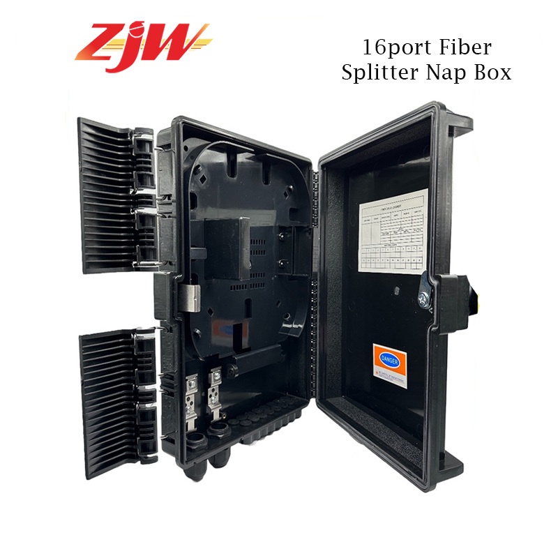 ZJW 16port Fiber Splitter Nap Box FTTH Insert type Fiber Optic ...