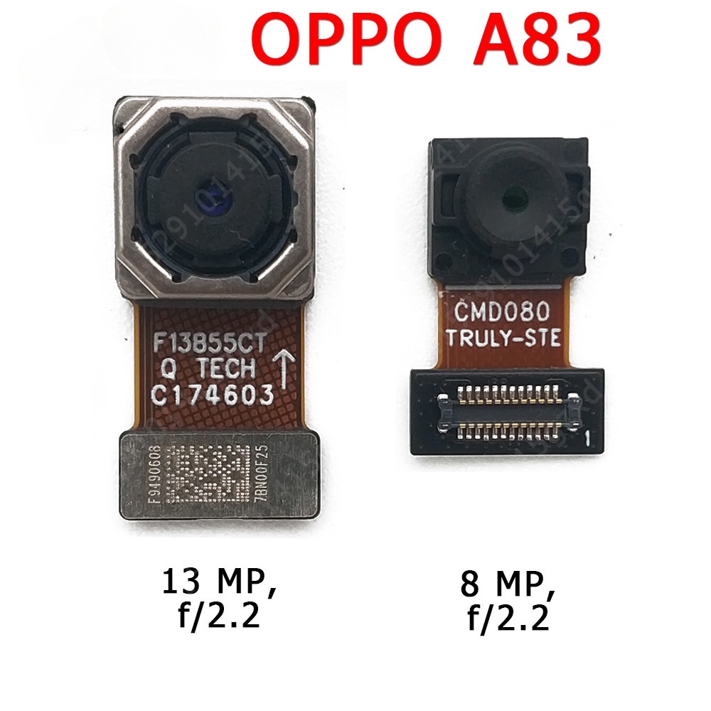 Front Rear Back Camera For OPPO A83 Main Backside Frontal Facing Camera ...