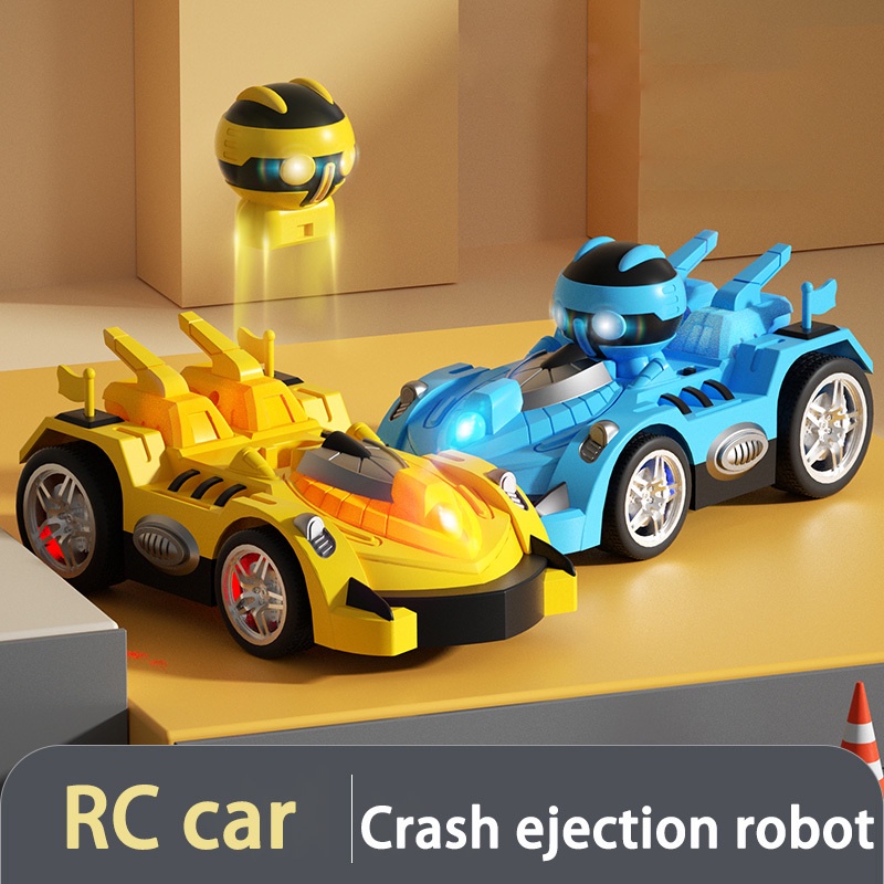 2.4G RC Toy Super Battle Bumper Car Rechargeable High Speed Remote ...