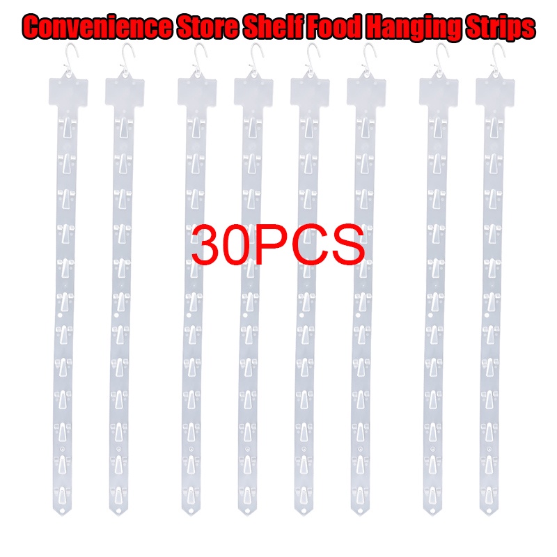 Convenience Store Universal Shelf Food Hanging Strips/Plastic ...
