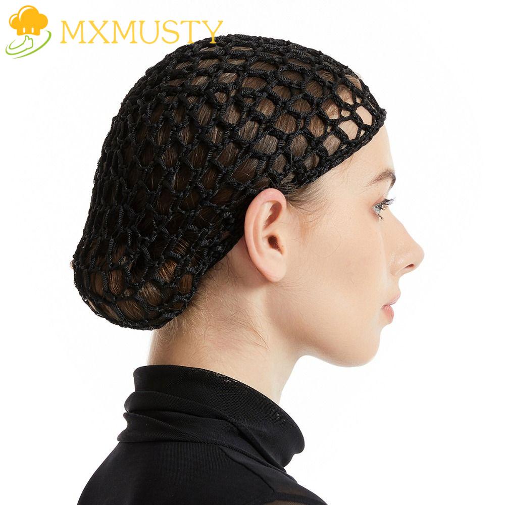 MXMUSTY Mesh Hair Net, Snood Sleeping Crochet Hair Net, Handmade Soft ...