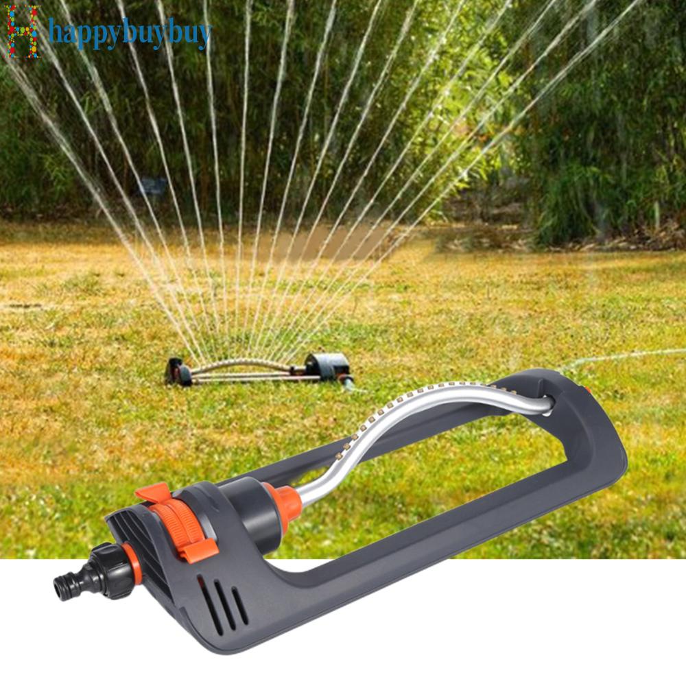 Automatic Oscillating Sprinkler 4 Modes Water Sprayer 19 Hole Nozzles Aluminum Tube Swing ...