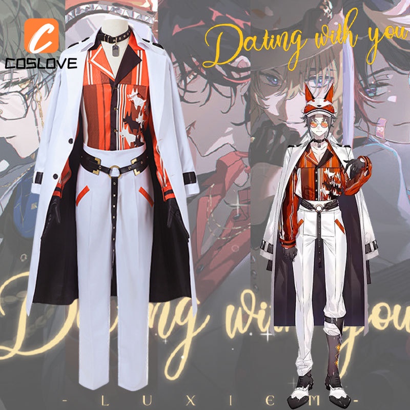 Nijisanji Vtuber Mysta Rias Luxiem Cosplay Full Set Costume Suit For ...