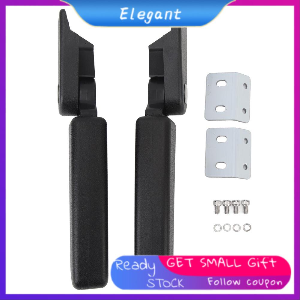 Eleganthome Rear Folding Top Case Box Handrail Easy Installation 1 Pair ...