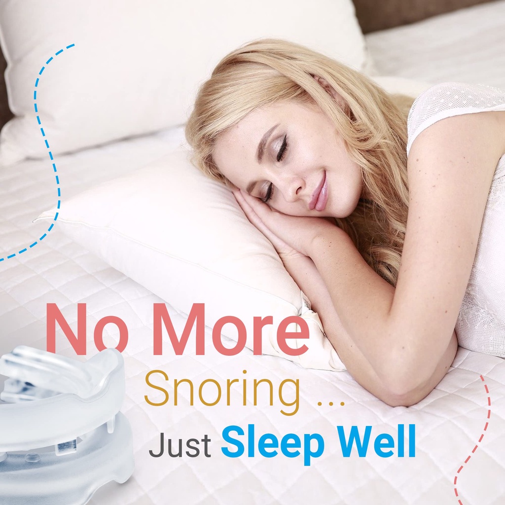 Silicone Anti-Snoring Device to help sleep at night molar supports ...