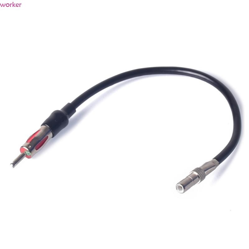 Wor* Car Radio Exterior Part Car Stereo FM AM Antenna Adapter Cable Car ...