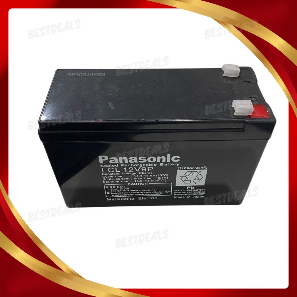 12V 9AH Sealed Rechargeable Lead Acid Battery | Shopee Philippines