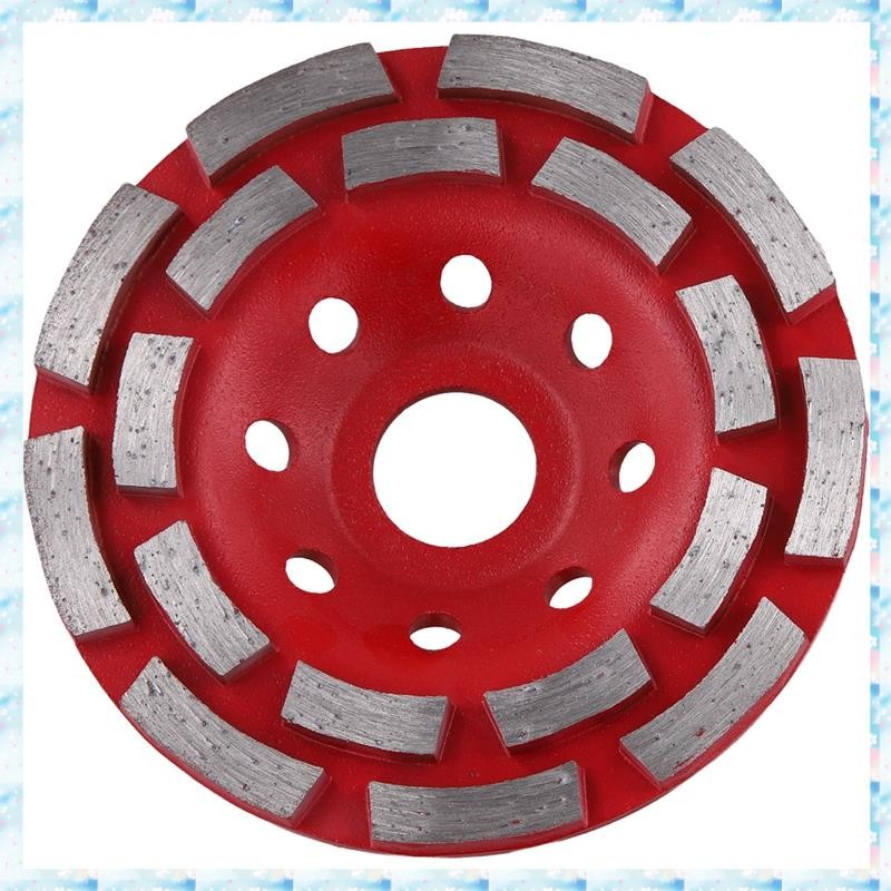 (K S H I)Diamond Cup Grinder Wheel Double Row Cup Disc for Grinding and ...