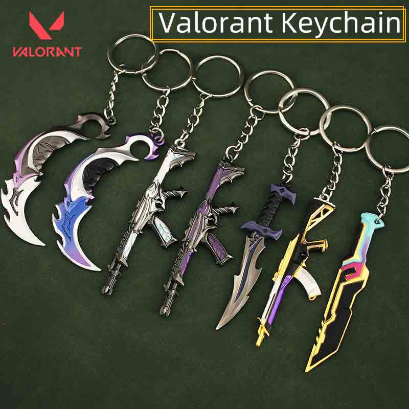 Valorant Keychain Official Riot Games Keyring Acrylic Key Holder ...