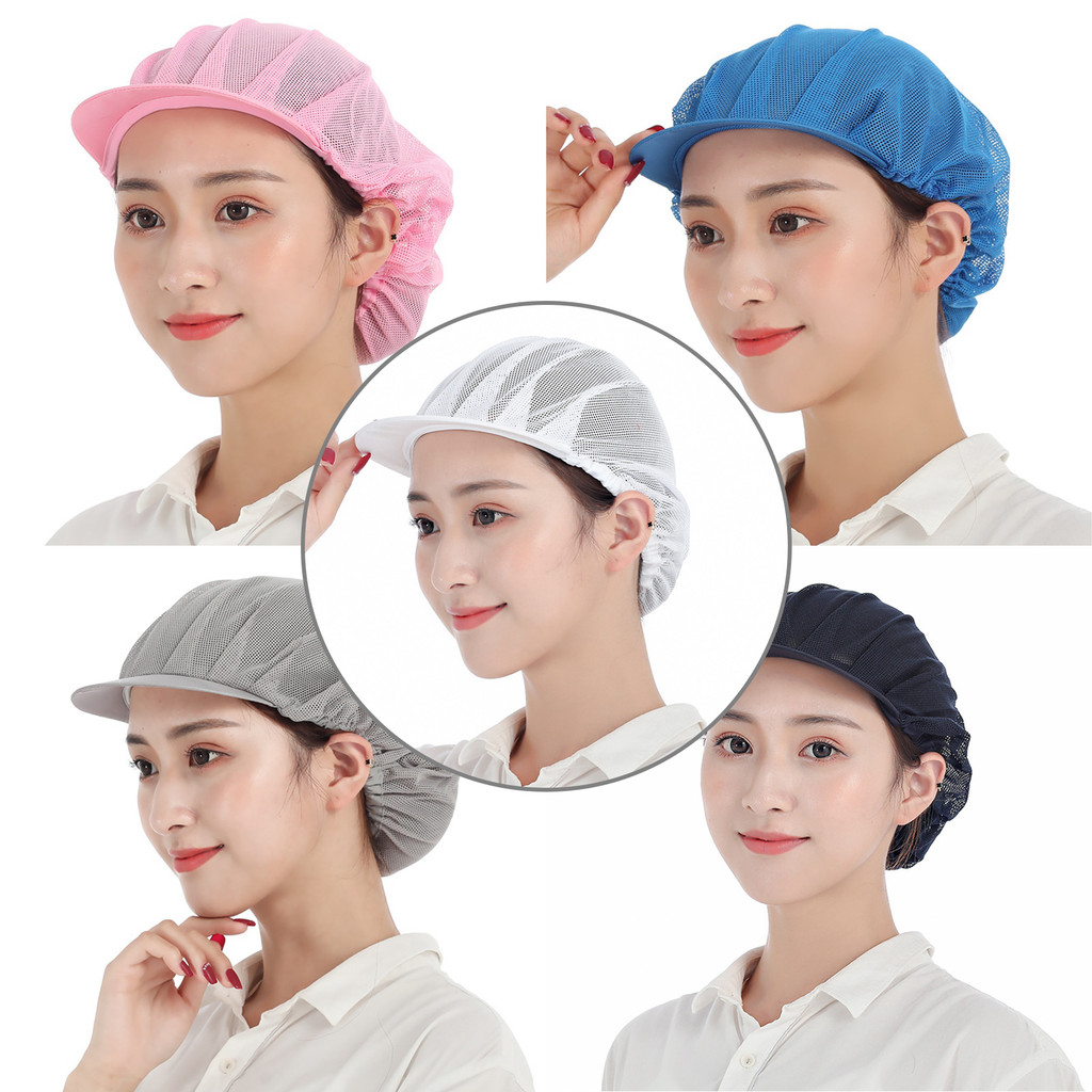 1PC Workshop Hat Chef Hats Breathable Cooking Cap Restaurant Kitchen ...
