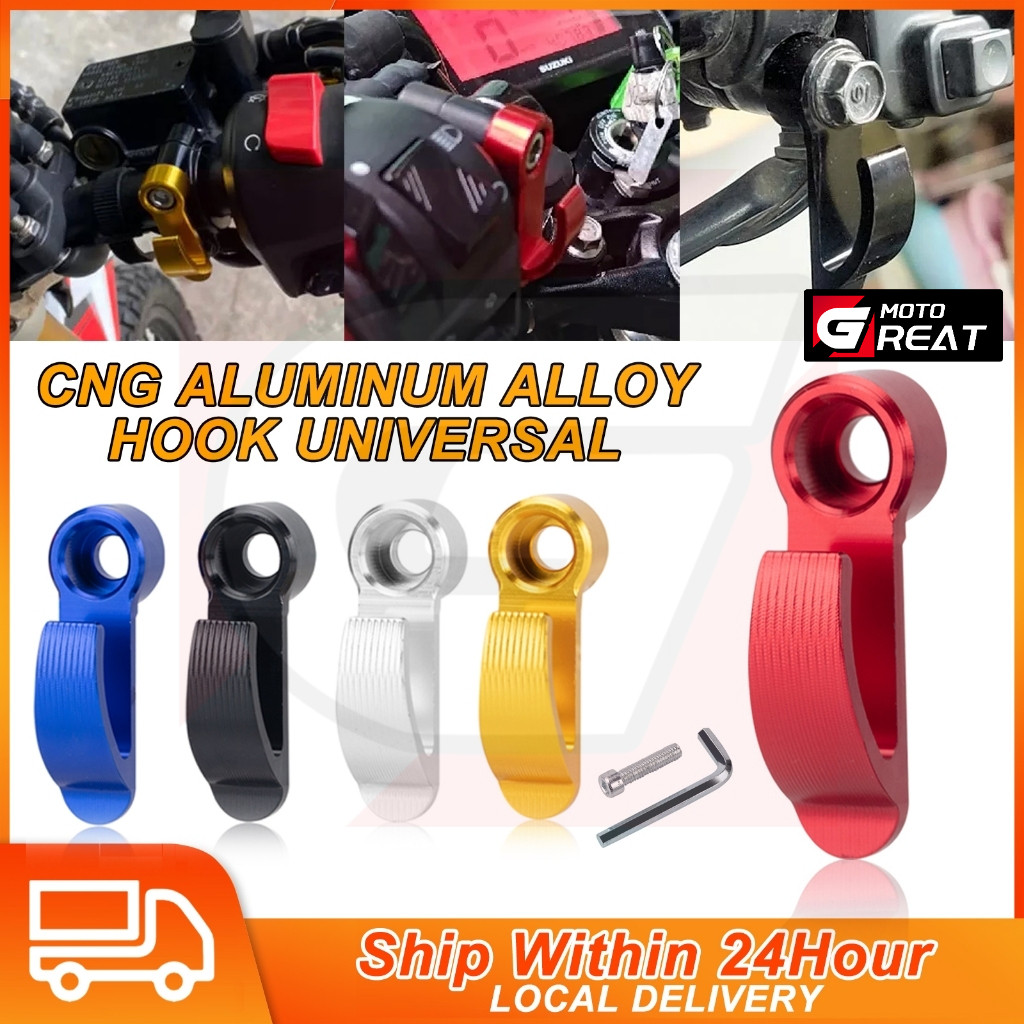 CNC Aluminum Alloy Hook Helmet Lugguage Hook Motorcycle Universal with ...