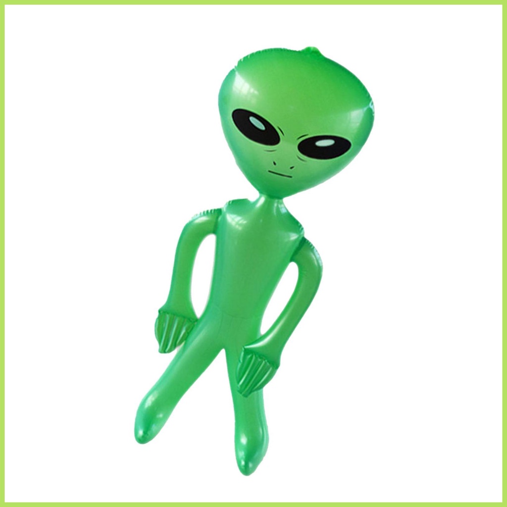 Alien Inflatable Toy Vivid Inflatable Alien Balloon Halloween Inflate ...