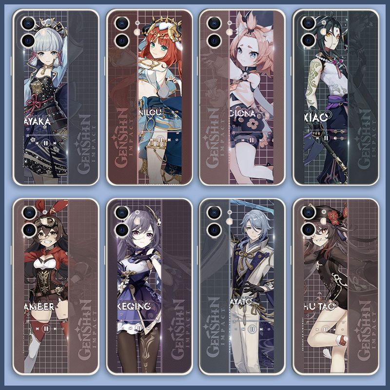 Genshin Impact Phone Case Soft Shell full package for all model DKCO ...