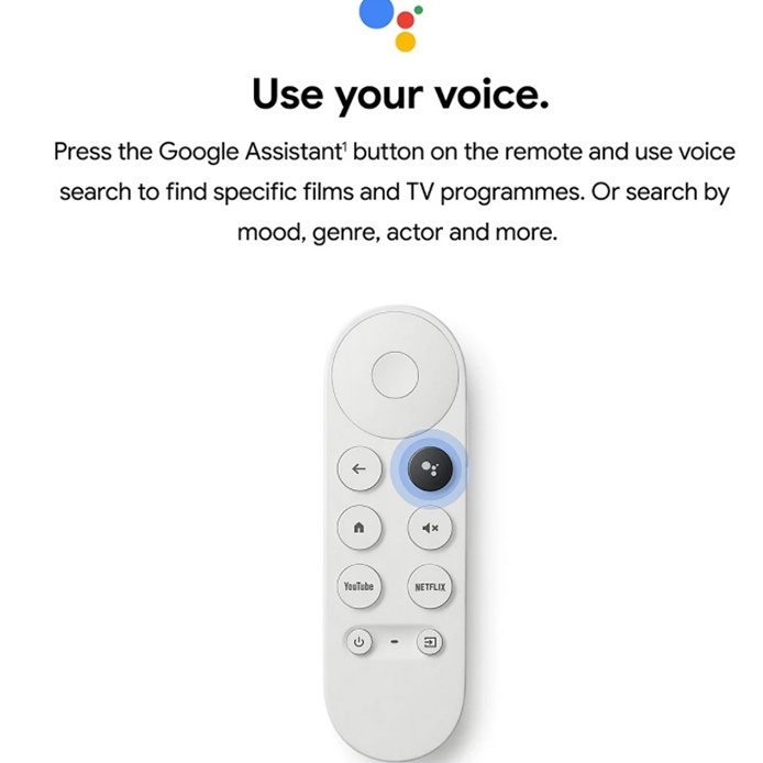 New Bluetooth Voice Remote Control For 2020 Google TV Chromecast 4K ...