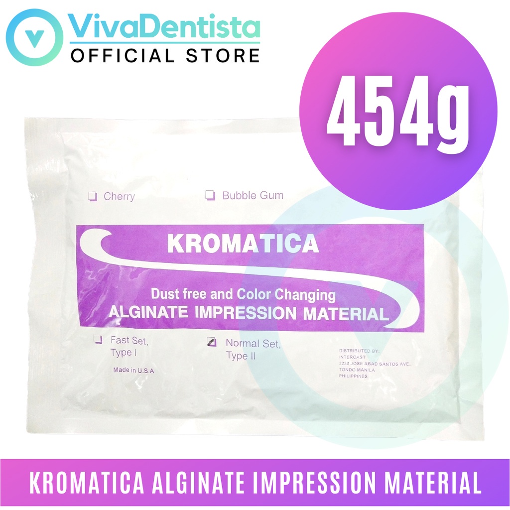 Chromatic Dental Alginate Impression Material - Kromopan, Elvydent ...