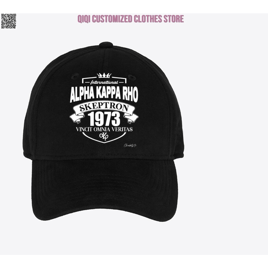 ALPHA KAPPA RHO 1973 VINCIT OMNIA 3D BASEBALL CAP | Shopee Philippines