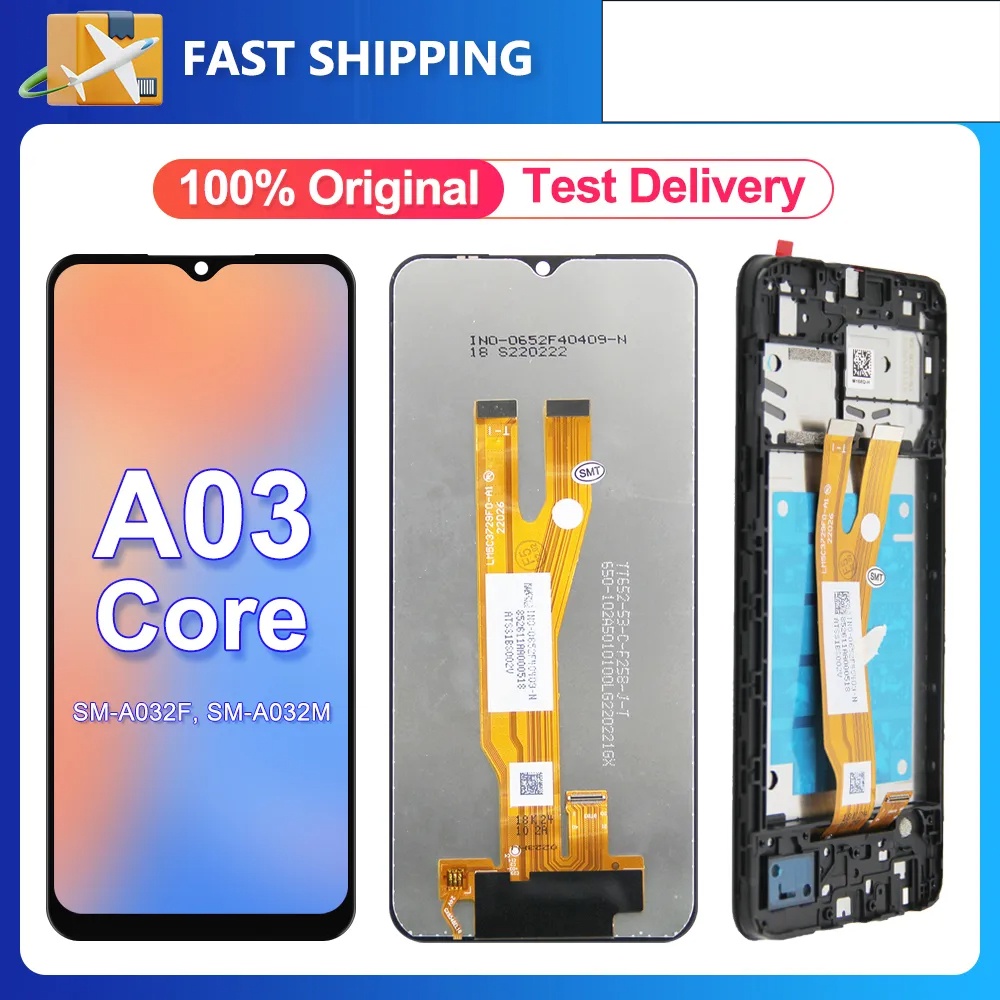 6.5'' Original LCD For Samsung Galaxy A03 Core SM-A032F SM-A032M A032 LCD Display Touch Screen ...