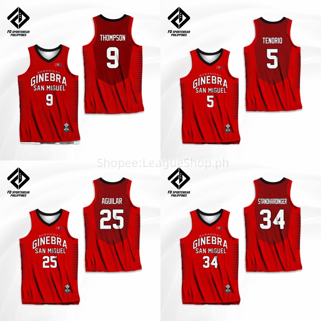 Jersey Ginebra Pba Jersey for Kids Customize Name and Number Jersey ...