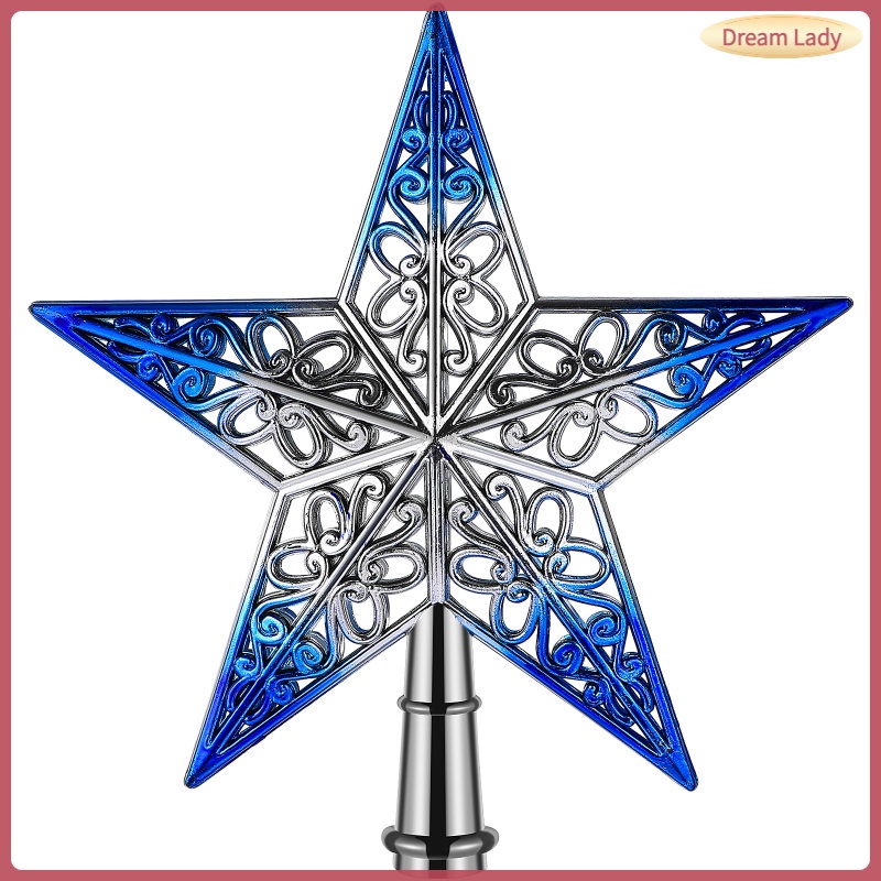 [READY STOCK] Nativity Decor Blue Tree Topper Christmas Decorations ...