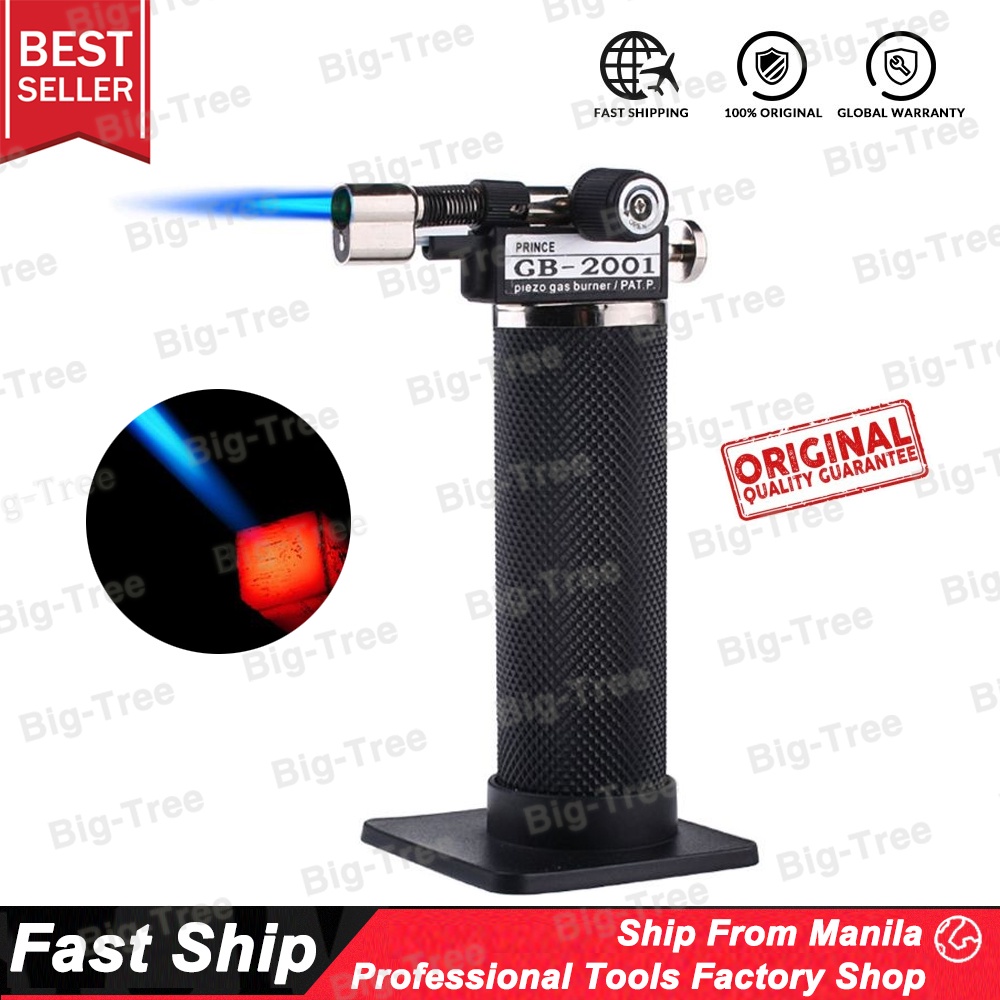Heavy Duty Micro Butane Burner Torch - Cooking Caramelizing DIY Repairs ...