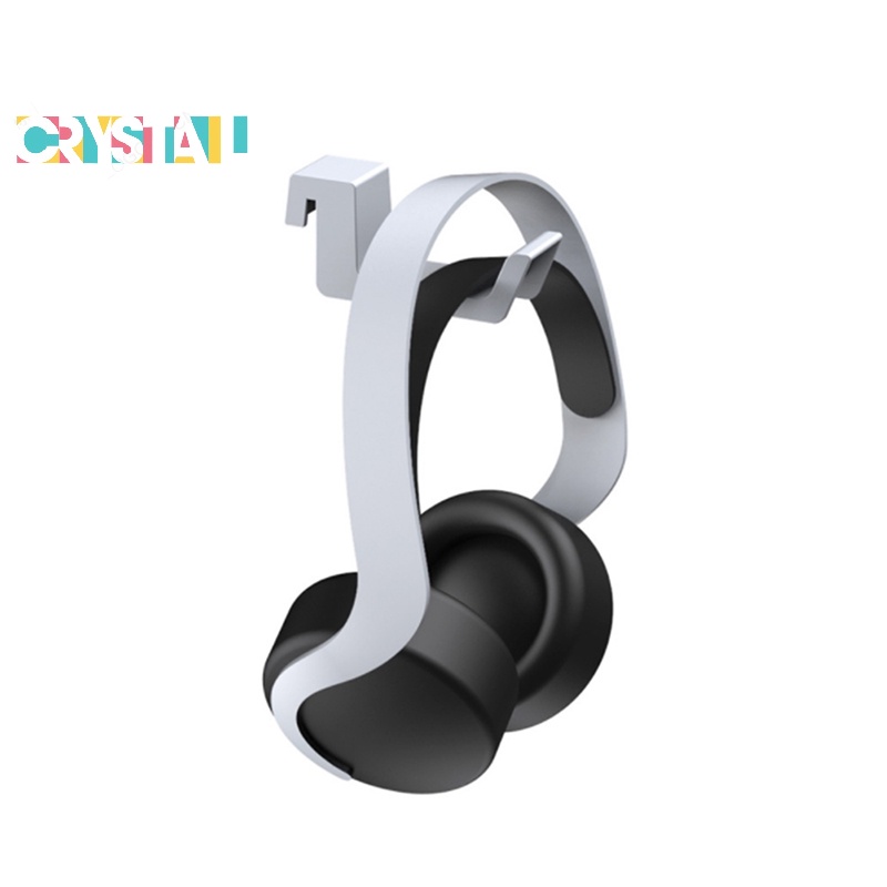 Crystal- For PS5 Host Headphone Hanger Stand Holder Hook Desk Side ...