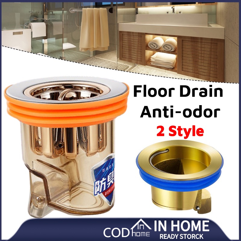 Floor Drain One Way Valve Shower Drainer Insect Prevention Anti Odor ...