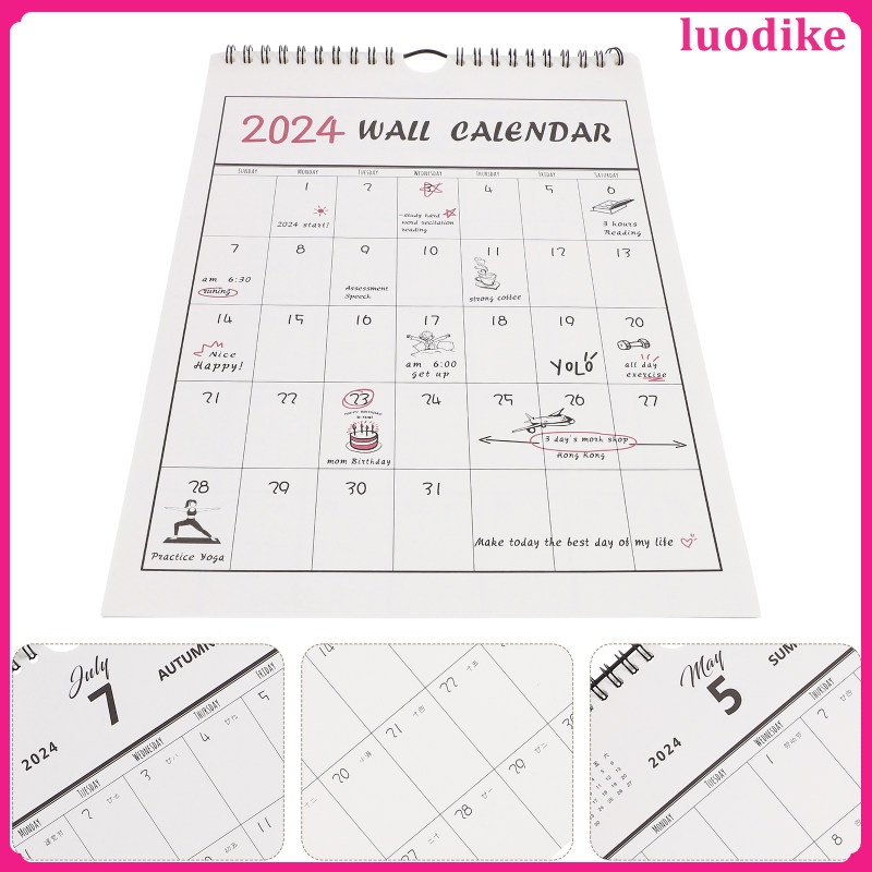 [READY STOCK] Calendar 2023-2024 Academic Wall Calendario Adviento ...