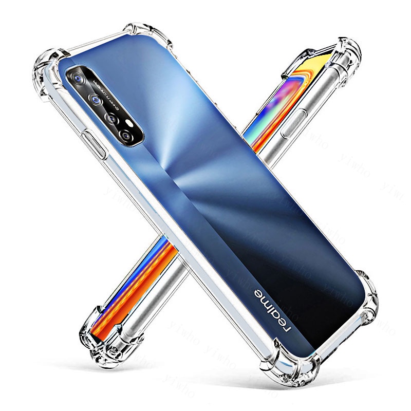 For Realme 7 4G RMX2151 RMX2155 RMX2163 Slim Crystal Clear Soft ...