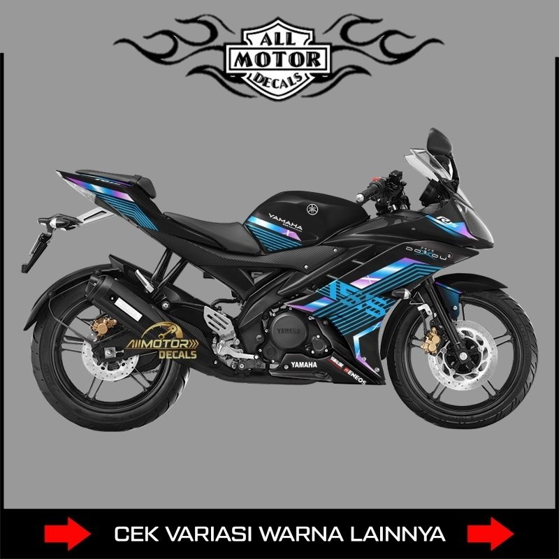 Yamaha R15 V2 Striping with Doxou Motif / R15 V2 Motorcycle Sticker ...