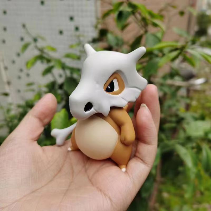 Pokemon Cubone Pvc Figure Q Version Anime Figure Collectibles Model ...