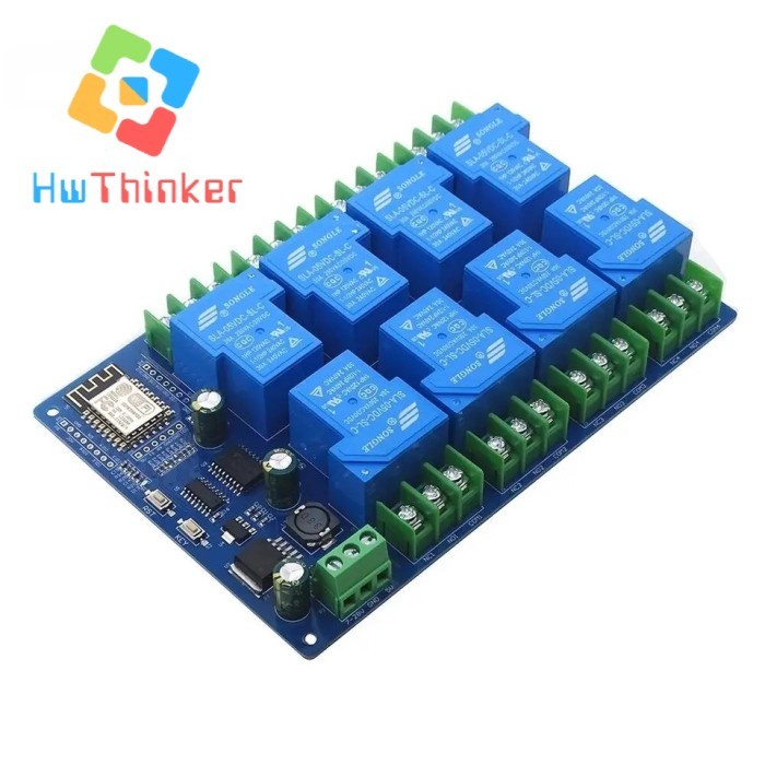 IOT Relay Module 30A 8 Channel ch 8ch 8 Channel WIFI ESP-12F ESP8266 | Shopee Philippines