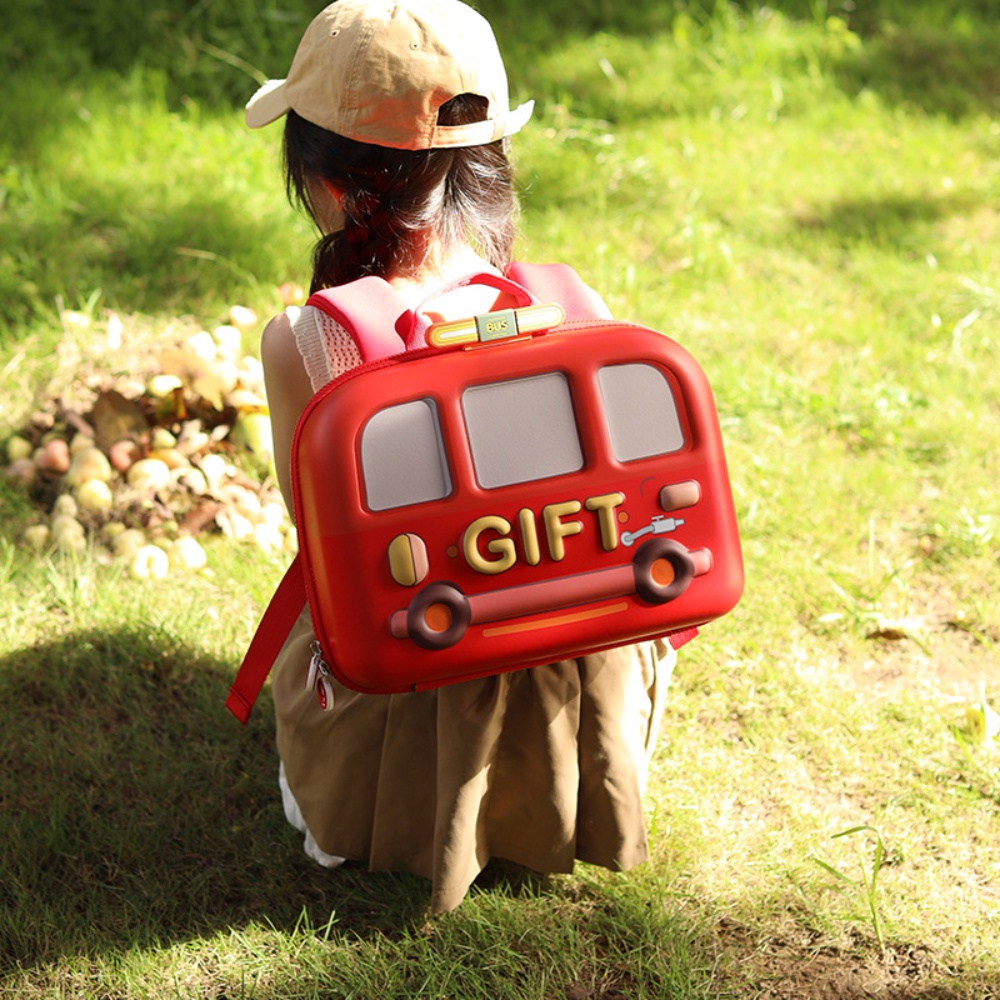 Kindergarten Schoolbag Small Medium Class Car Bus Backpack Cute Girl ...