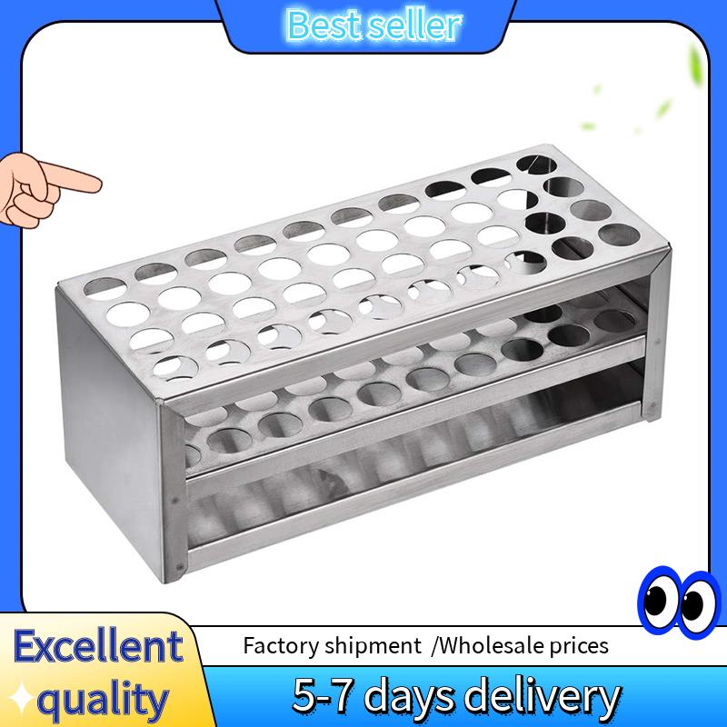 14Mm 40 Hole Aluminum Test Tube Rack Multifunctional Laboratory Test ...