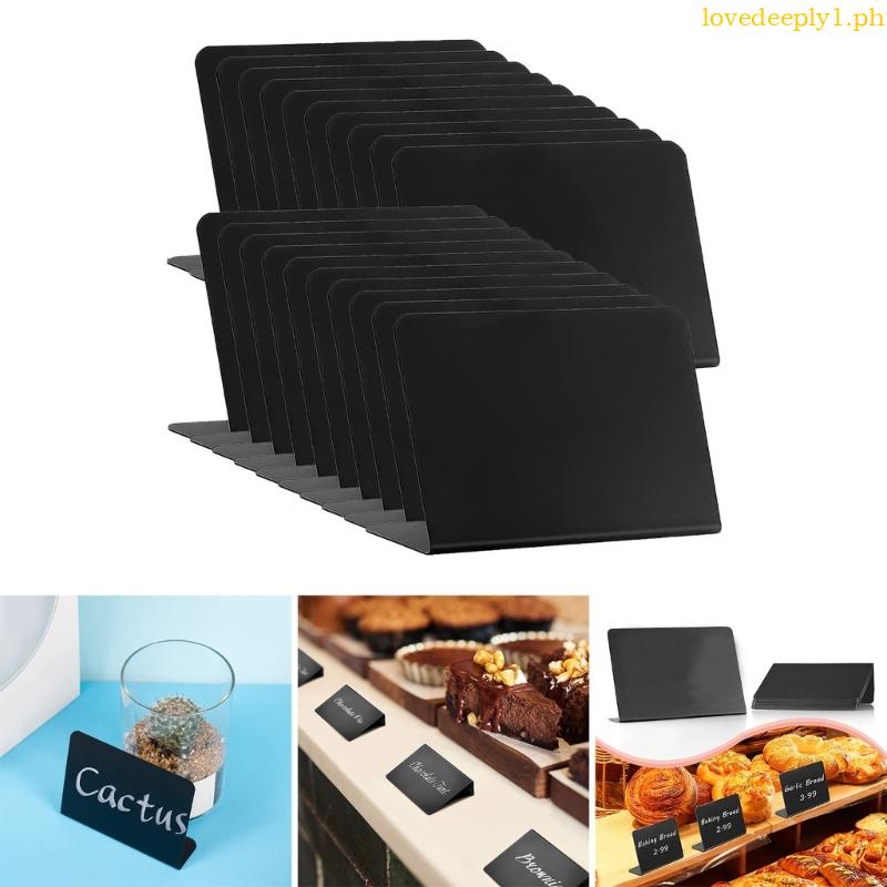 Love Mini Labels Erasable Message Mini Chalkboard Sign for Food ...