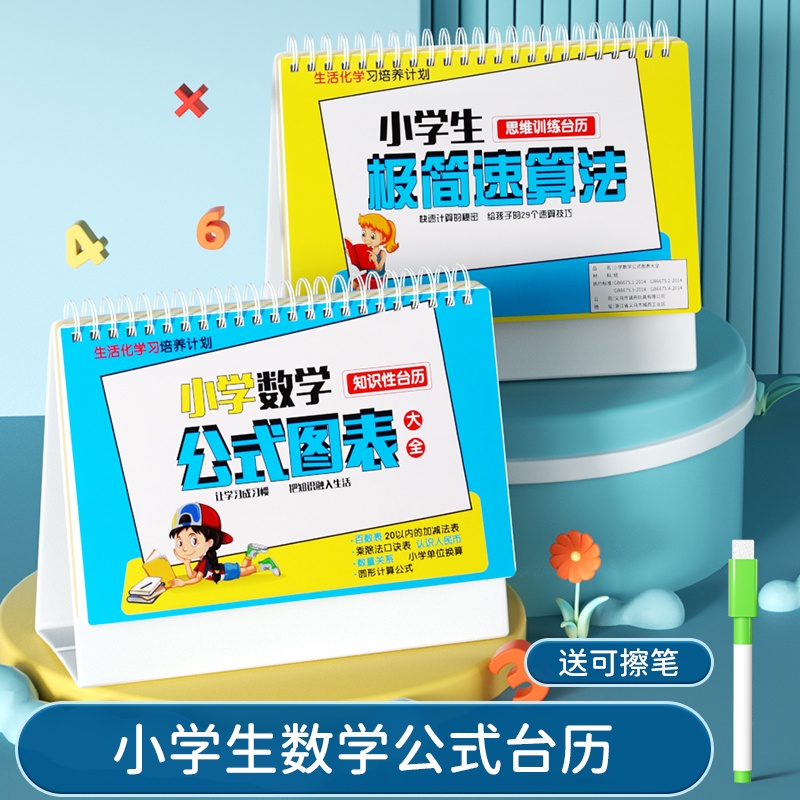 Elementary School Chinese Idioms Grade 1-6 Nine Multiplication Formula ...