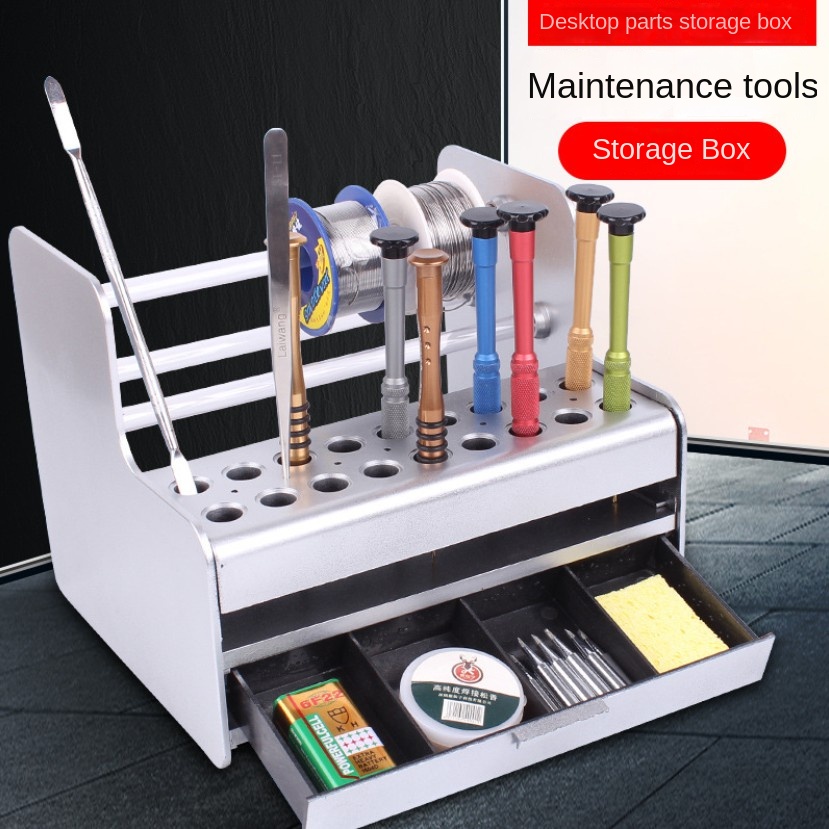 spots Component Storage Box Parts Box Repair Tool Storage Box Storage ...