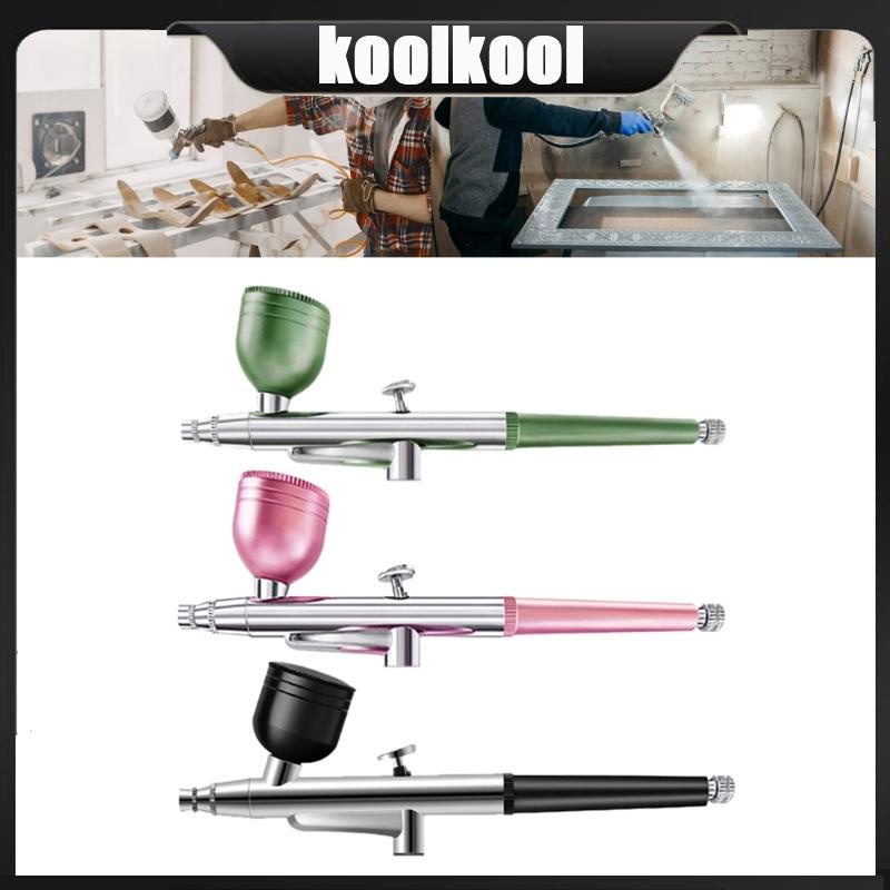 Kool Single Action Airbrush Compressor Kits Air Brush Paint Guns for ...