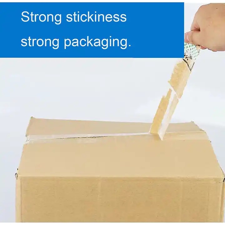 JH 100M 200M Package Clear Tape BOPP Packing Tape for Sealing Cartons ...
