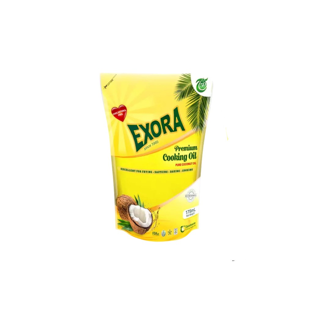 ♞BelowSrp Grocery EXORA Premium Cooking Essential Vegetable Oil 175ml x ...