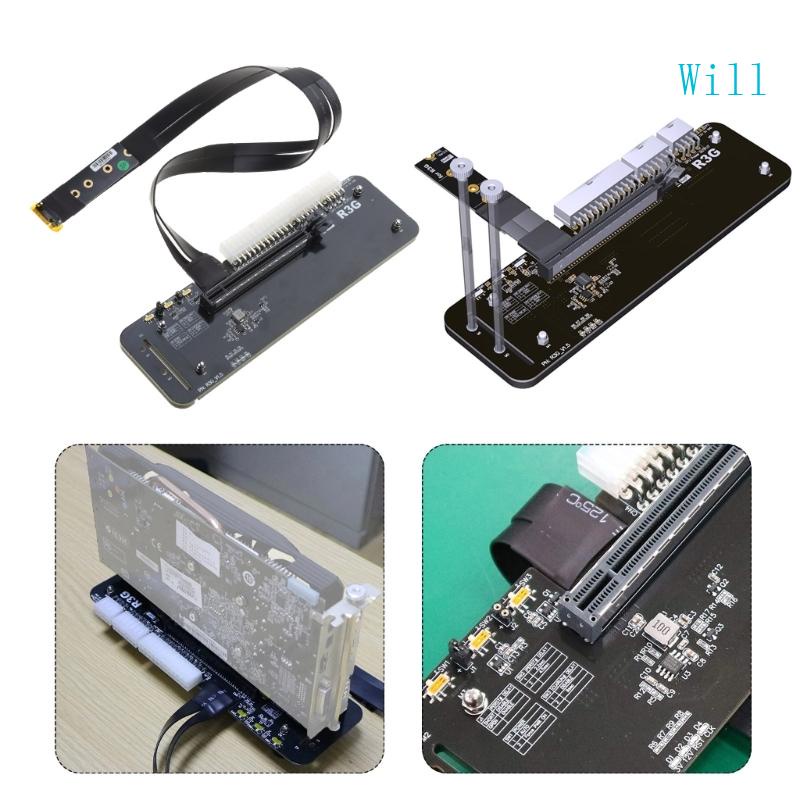 Will NVMe External Graphics Card Stand Bracket with PCIe3 0X4 Riser ...