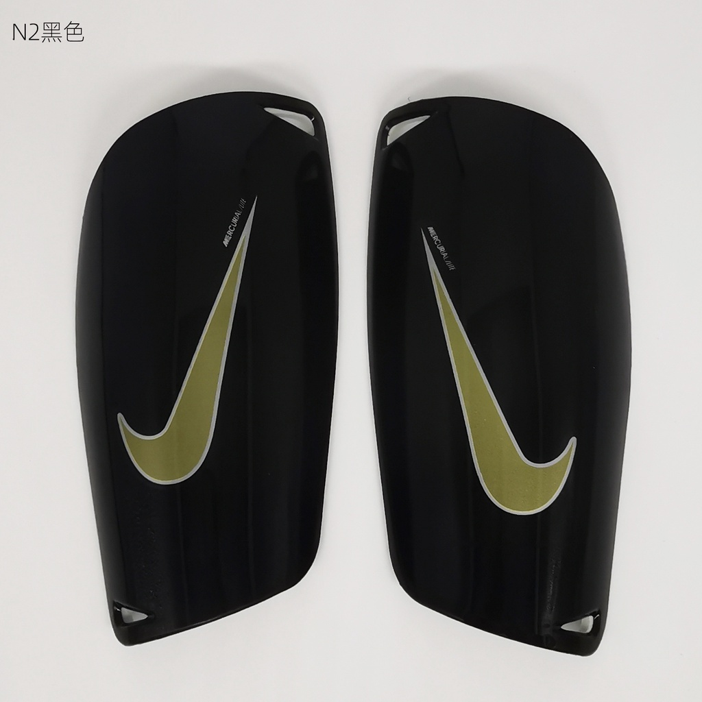 PE double-layer shock absorber for adult two hole football leg guards ...