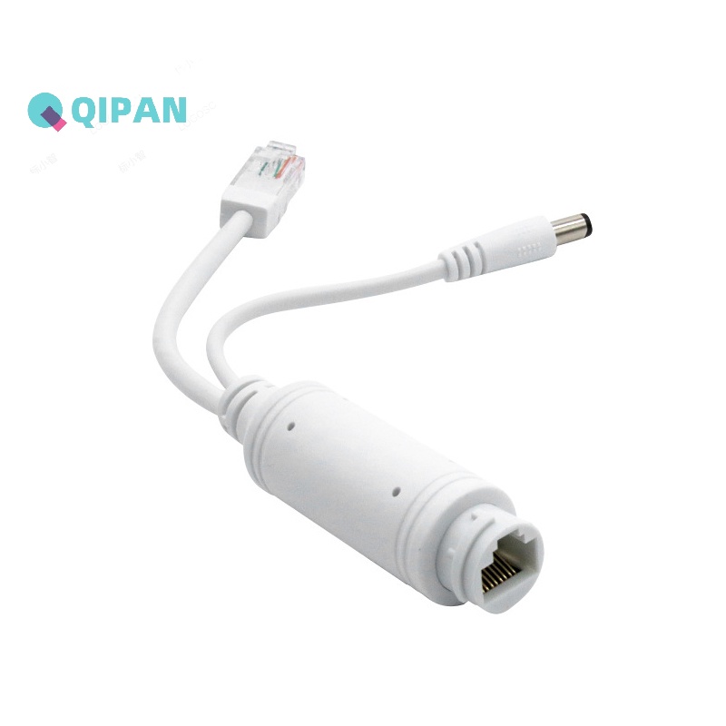 [QIPAN] 48V to 12V POE Splitter Waterproof Adapter Cable Power Supply ...