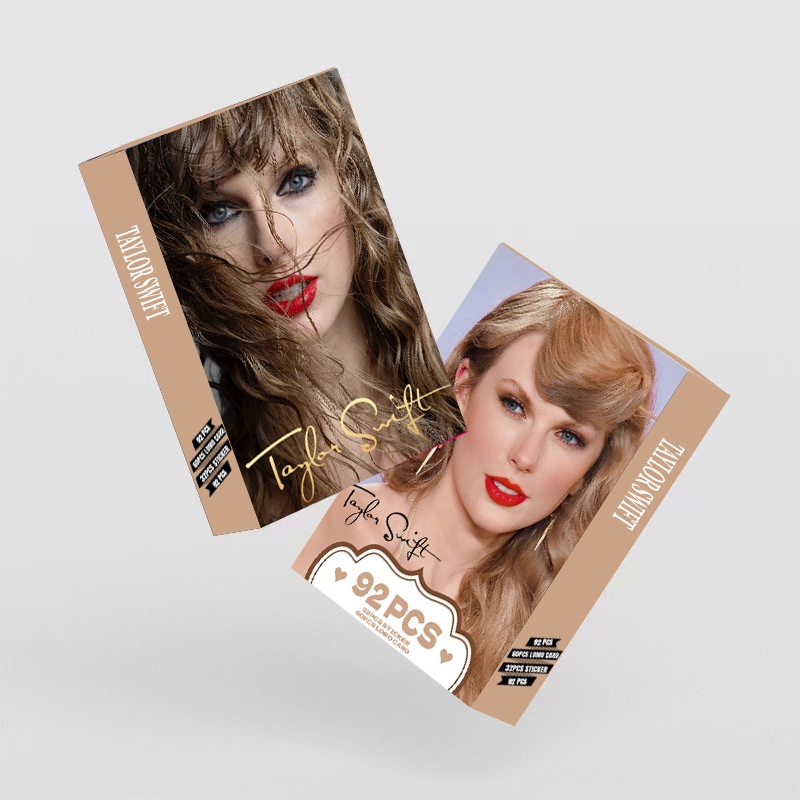 10-96pcs/box Taylor Swift Laser Hologram Postcards American Singer ...