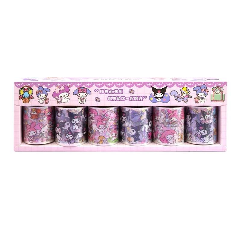 Sanrio Pet Sticker Rolls Collection - Kuromi, My Melody (Set of 6 ...