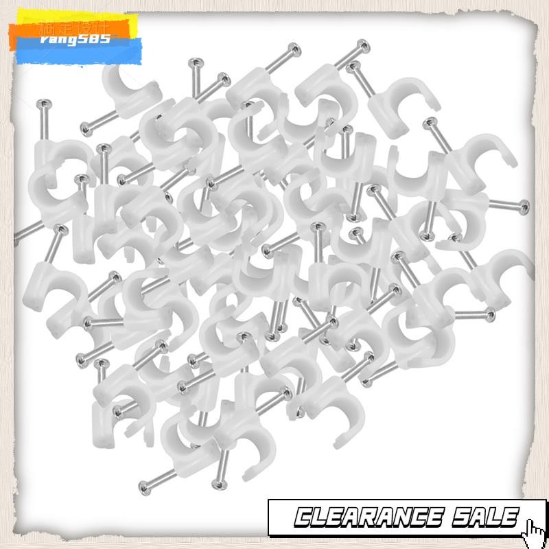 300 Pieces Of Cable Staples Clip Wall Wire Nail Fixture For Ethernet ...