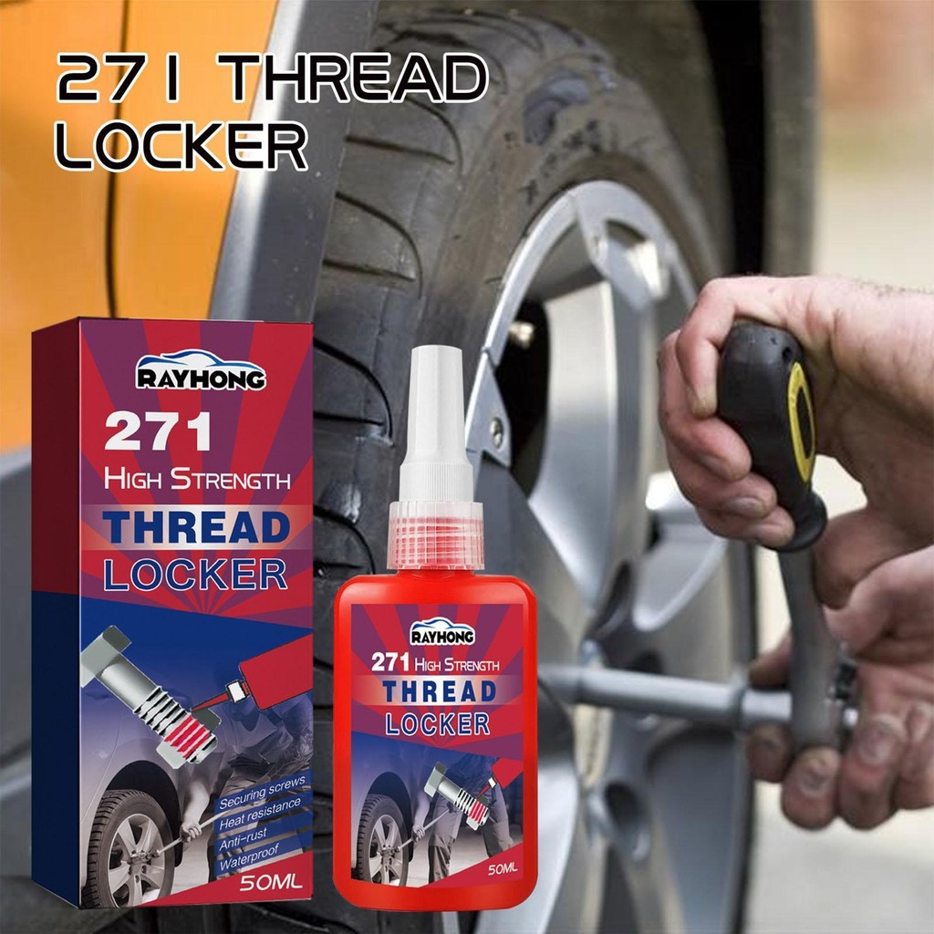 Lock Tight Threadlocker 50ml High Strength Removable Threadlocker 271 ...